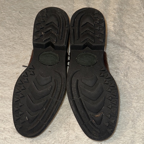 HS Trask | Shoes | Hs Trask Oxford Lace Up Golf Shoes Spikeless Brown ...